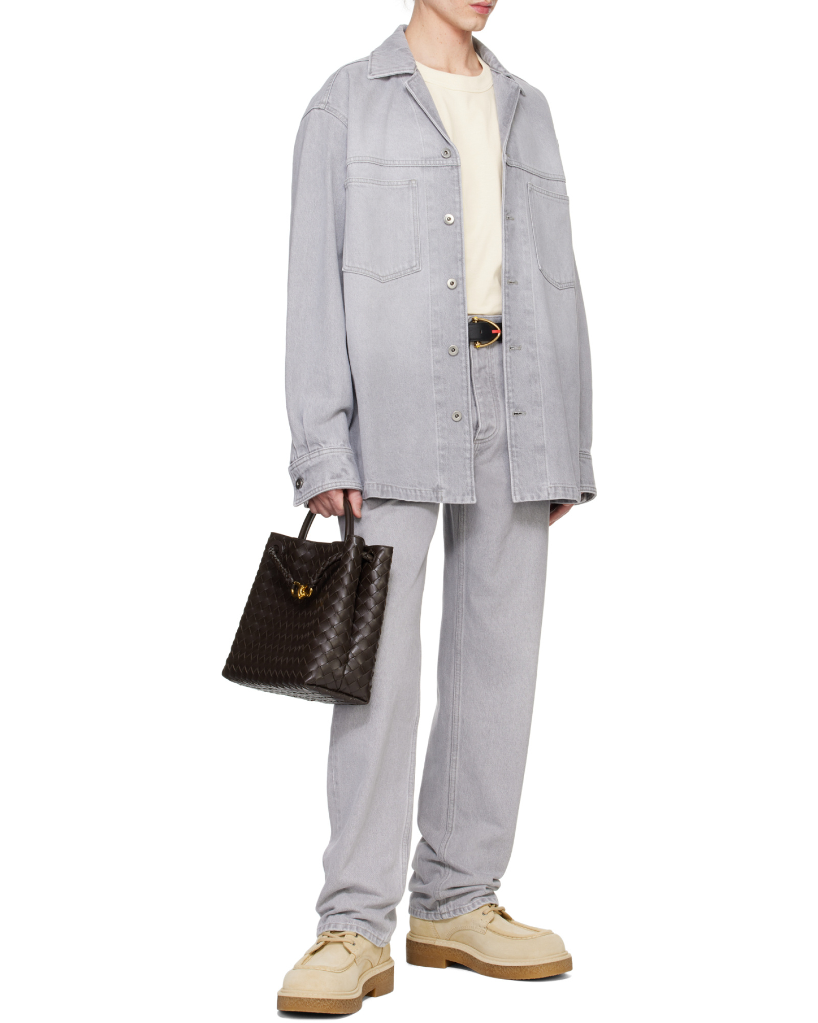 BOTTEGA VENETA Bottega Veneta Washed Denim Shirt
